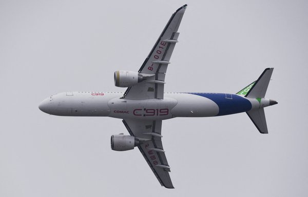 China's C919 plane hits turbulence in Brazil